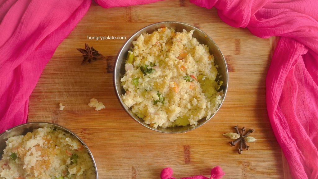 Vegetable Masala Upma/Masala Upma » Hungry Palate